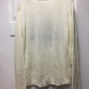 Rehab | Sweaters | Rehab Fringe Sequin Lips Sweater | Poshmark